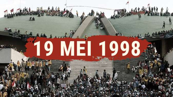 Sejarah 19 Mei 1998: Mahasiswa Menduduki Gedung DPR/MPR Tuntut Soeharto ...