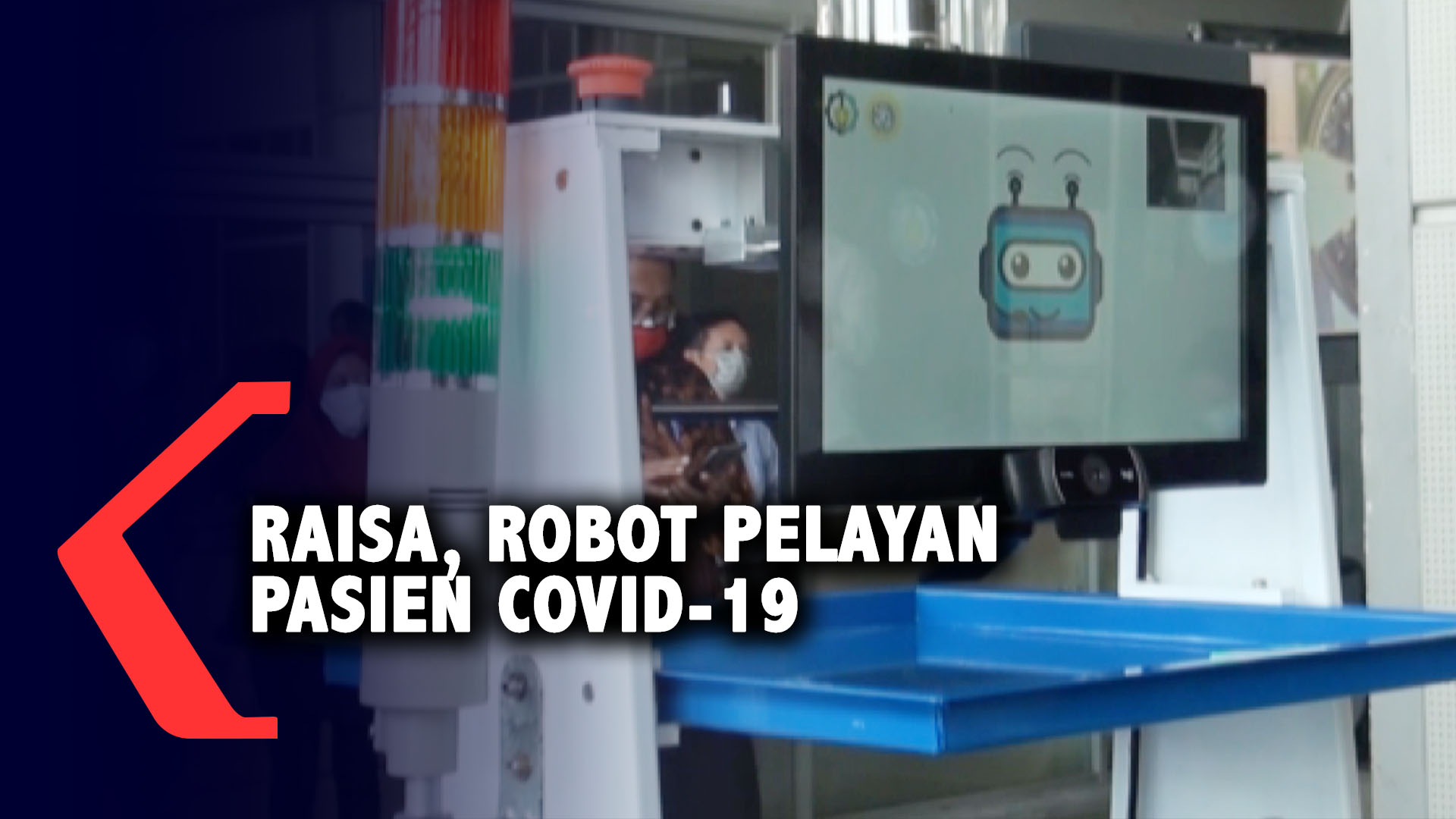 Raisa, Robot Pelayan Pasien Covid-19