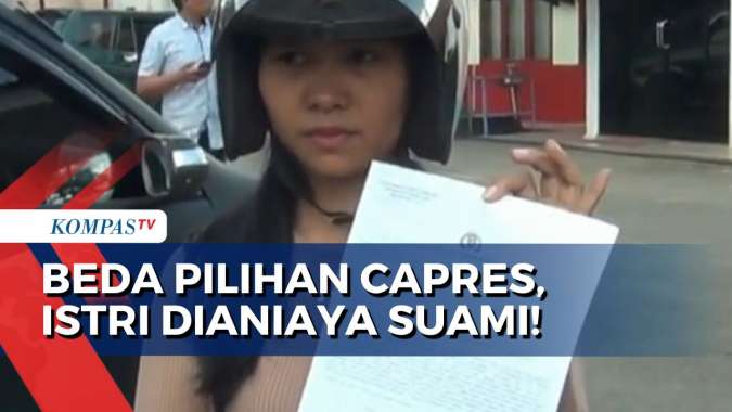 Hanya Karena Beda Pilihan Capres, Istri Asal Batam Dianiaya Suami!