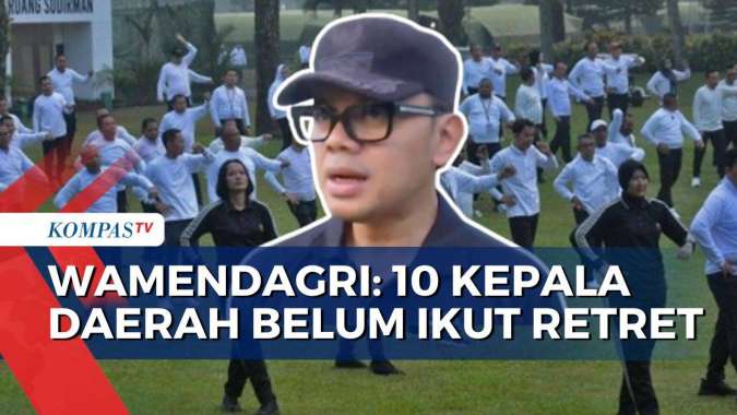 10 Kader PDIP Belum Hadir di Retret, Wamendagri Minta Kepala Daerah Kirimkan Wakil