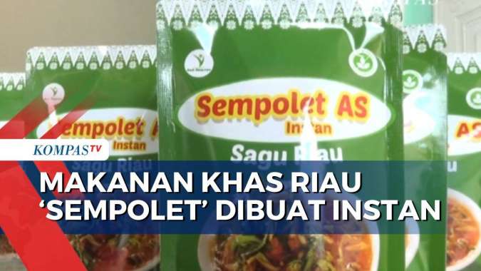 Inovasi Sempolet Instan Khas Riau, Tahan Lama dan Siap Dibawa ke Mana Saja