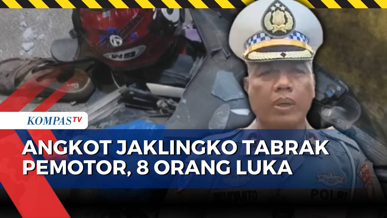 Video: Angkot Jaklingko Tabrak Pemotor & Tempat Usaha di Cengkareng ...