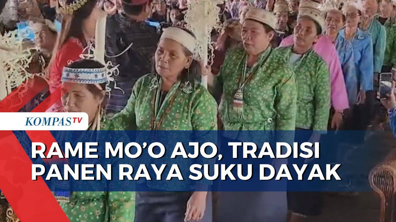 Video: Suku Dayak di Desa Setulang Malinau Rayakan Panen Raya Lewat ...