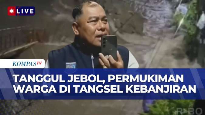 BREAKING NEWS! Update Penanganan Banjir Imbas Tanggul Jebol di Pondok ...