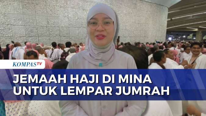 Suhu Panas di Mina, Jemaah Haji Diimbau Ikuti Jadwal Lempar Jumrah ...