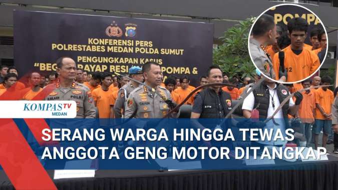 Polisi Tangkap Tiga Anggota Geng Motor yang Serang Warga Hingga ...