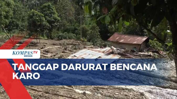 Pemkab Karo Tetapkan Status Banjir dan Longsor di 2 Kecamatan Jadi Tanggap Darurat Bencana