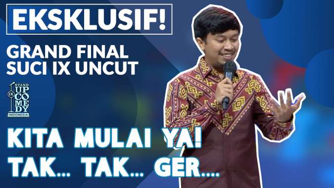 Stand Up Ali Akbar: Materi One Liner Cepet, Tak Tak Ger - GRAND FINAL SUCI IX UNCUT