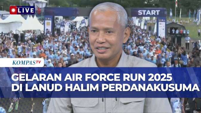 Air Force Run 2025 Hadir pada 7 Desember, Lari Seru di Lanud Halim ...