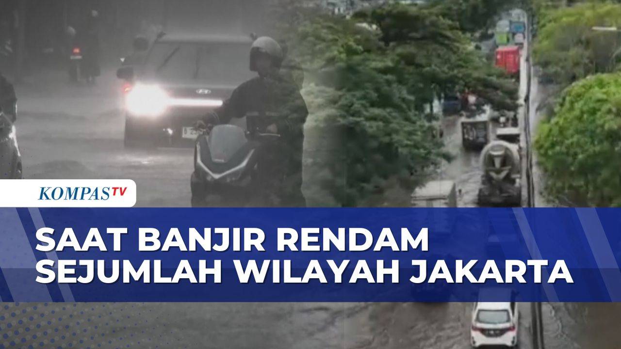 Video: Banjir Rendam Sejumlah Wilayah Jakarta hingga Sebabkan Macet ...
