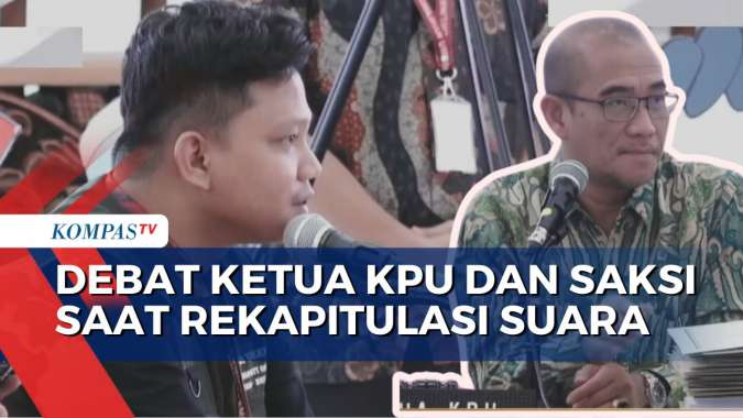 Ketua KPU, Hasyim Asyari Cecar Saksi dari PKB Terkait Dugaan Suap di TPS luwuk
