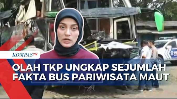 Hasil Olah TKP Kecelakaan Bus Pelajar di Subang, Rem Tak Berfungsi hingga Ada Perubahan Rangka