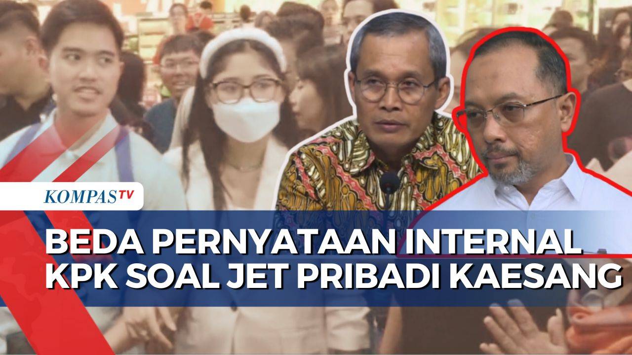 Video: Begini Beda Pernyataan Internal KPK Soal Kasus Jet Pribadi Kaesang-Erina