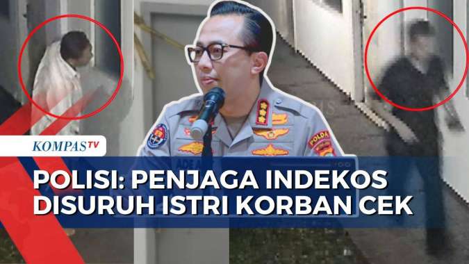 CCTV Tunjukkan Pria Mondar-Mandir di Depan Kamar Diplomat, Polisi: Penjaga Kos Disuruh Istri Korban