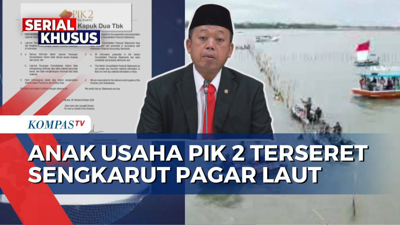 Video: Kementerian ATR Soal Anak Usaha PIK 2 di Polemik Pagar Laut Tangerang | PAGAR LAUT