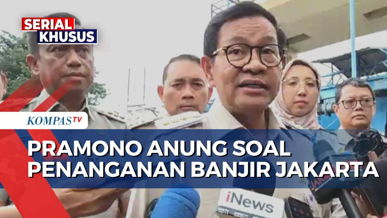 Video: Soal Penanganan Banjir Jakarta, Pramono Anung Instruksikan Pintu Air Dibuka Hingga ...