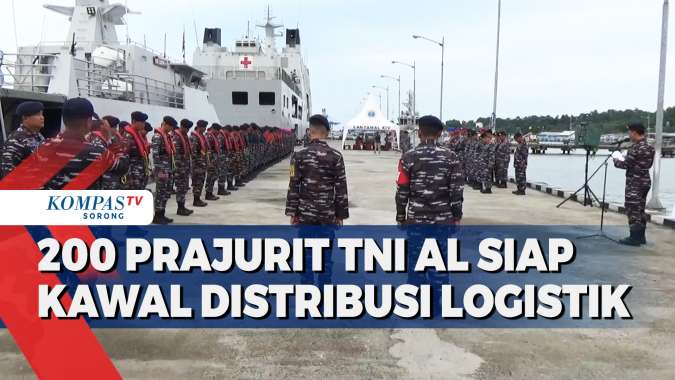 Tni Angkatan Laut Lantamal Xiv Sorong Siap Kawal Logistik Pemilu Di