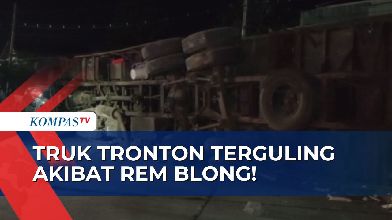 Video: Truk Tronton Bermuatan Kayu Lapis Tabrak Minibus di Boyolali, Diduga Akibat Rem Blong!