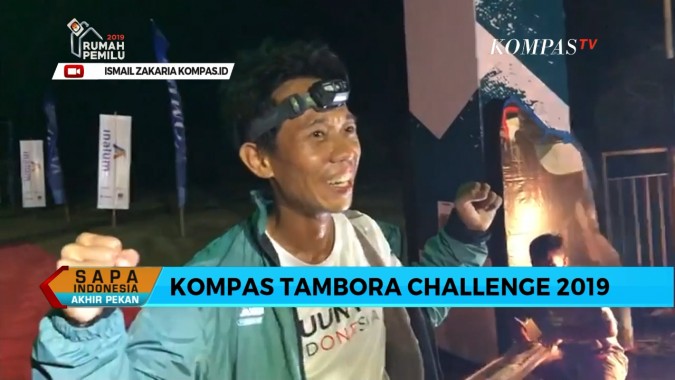 Pelari Asal Jakarta Juarai Kompas Tambora Challenge 2019