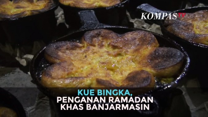 Kue Bingka, Penganan Ramadan Khas Banjarmasin
