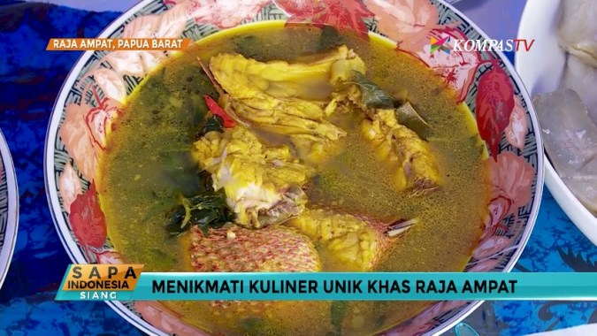 Menikmati Kuliner Unik Khas Raja Ampat
