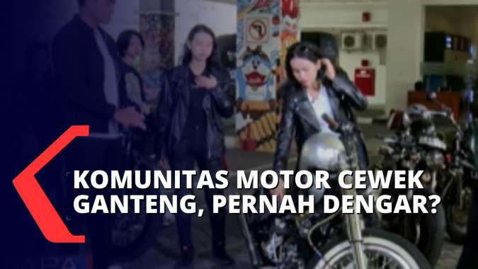 Bukan Komunitas Biasa, Ini Dia Komunitas Motor Cewek Ganteng, Kreatif ...