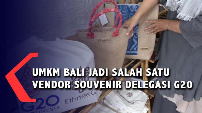 UMKM Bali Jadi Salah Satu Vendor Souvenir Delegasi G20
