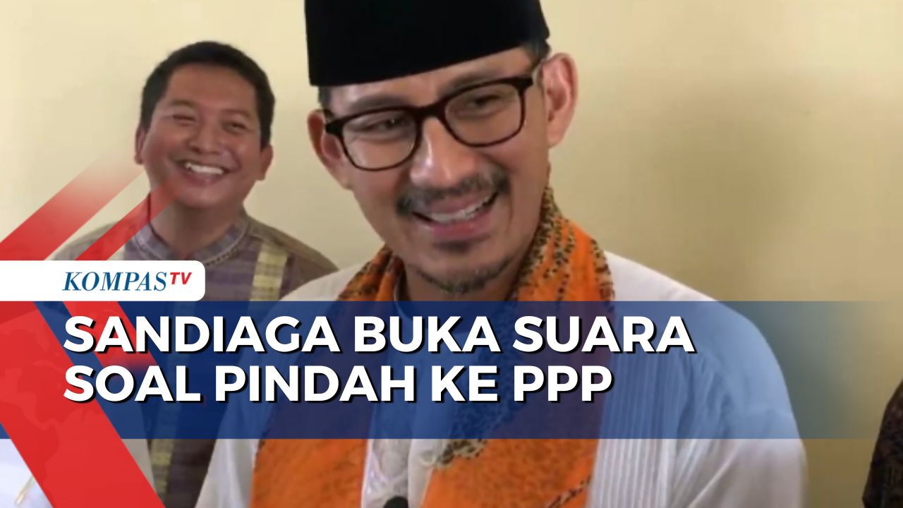 Soal Pindah dari Gerindra ke PPP, Sandiaga: Harap Sabar
