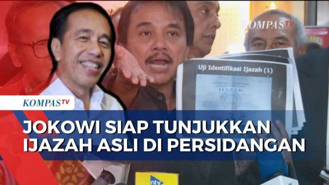 Roy Suryo 'Ngotot' Bukti Tidak Valid, Jokowi Siap Tunjukkan Ijazah Asli di Persidangan | BERUT