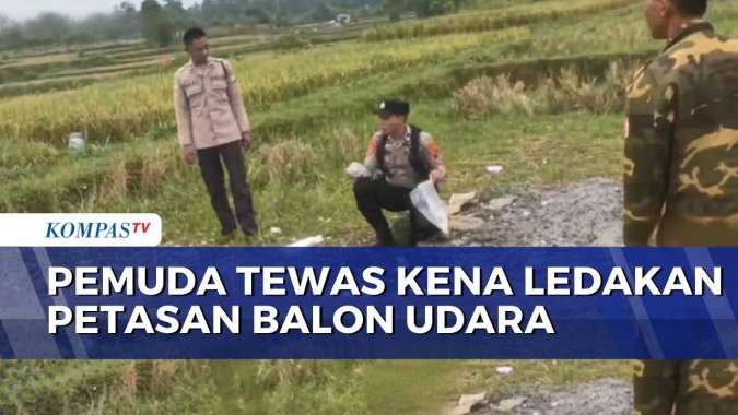 Pemuda di Blitar Tewas Kena Ledakan Petasan Balon Udara Jelang Salat ...