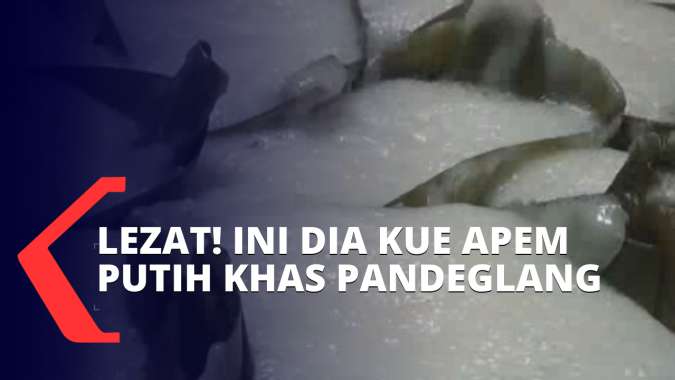 Lezat! Ini Dia Kue Apem Putih Khas Pandeglang