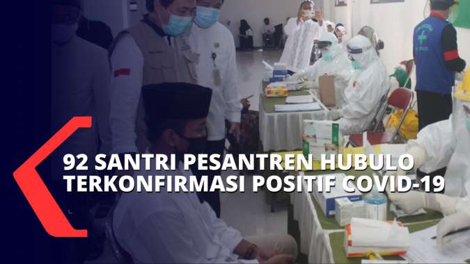 92 Santri dan Pegawai Pesantren Hubulo Tekonfirmasi Positif Covid-19