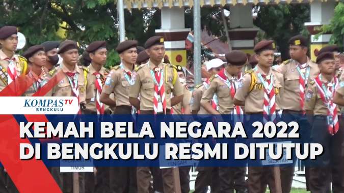 Kemah Bela Negara 2022 di Bengkulu Resmi Ditutup