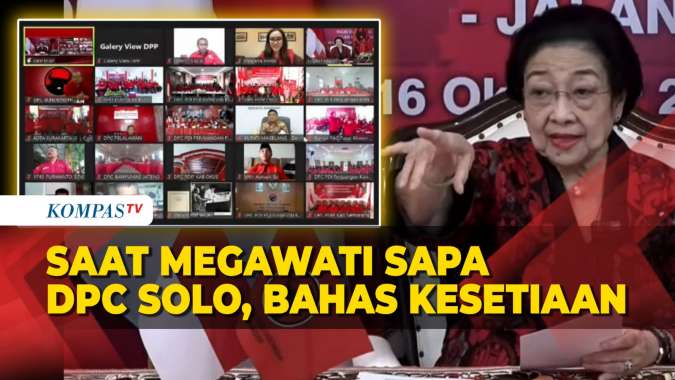 Megawati Minta Kader Tiru Ketua DPC PDIP Solo, Singgung Senioritas dan Kesetiaan ke Partai