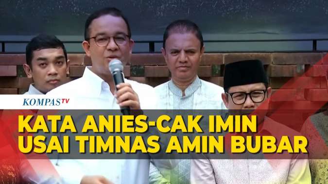 [FULL] Kata Anies dan Cak Imin Usai Timnas AMIN Bubar: Perjuangan Perubahan Tak Boleh Berhenti!
