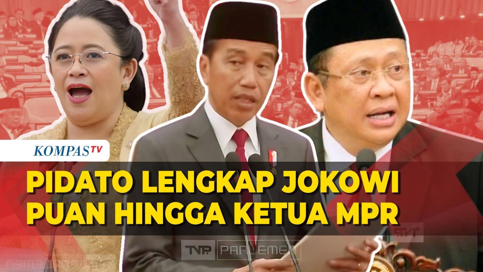 Video: [FULL] Pidato Presiden Jokowi, Ketua DPR Puan dan Ketua MPR Bambang Soesatyo di Sidang ...