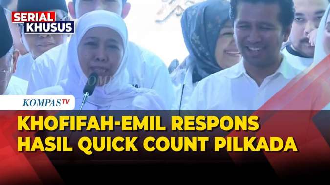 [FULL] Kata Khofifah-Emil Dardak soal Hasil Quick Count Pilkada Jatim 2024 | SERIAL PILKADA