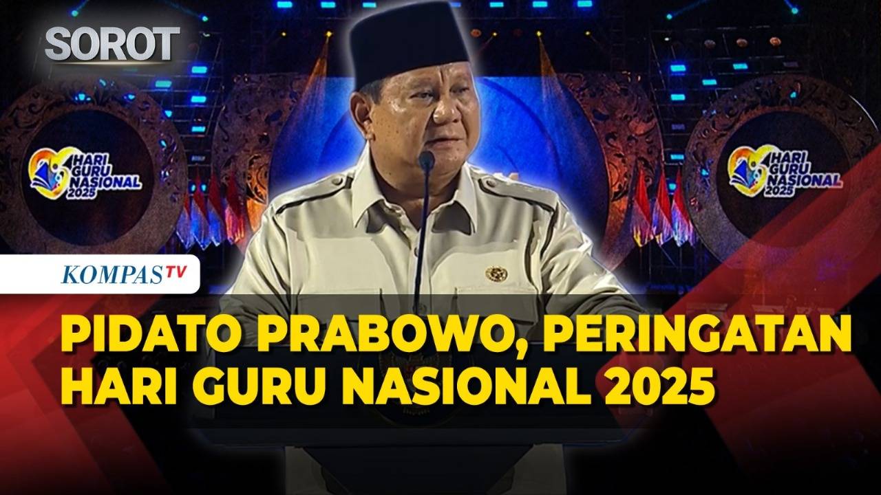 Video: [FULL] Pidato Presiden Prabowo di Peringatan Hari Guru Nasional ...