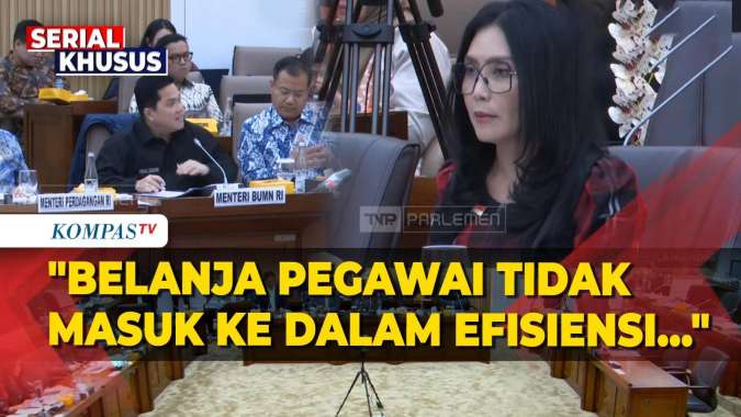 Respons Rieke ke Erick Thohir soal Nasib Karyawan Imbas Efisiensi Anggaran | EFISIENSI ANGGARAN