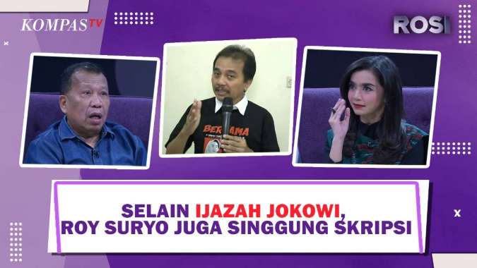 Selain Ijazah Jokowi, Roy Suryo juga Singgung Skripsi. Begini Kata ...