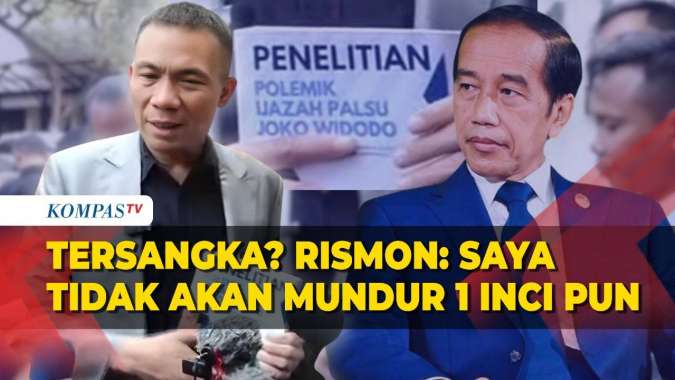 Kasus Ijazah Jokowi, Rismon Bilang Tidak akan Mundur Satu Inci Pun