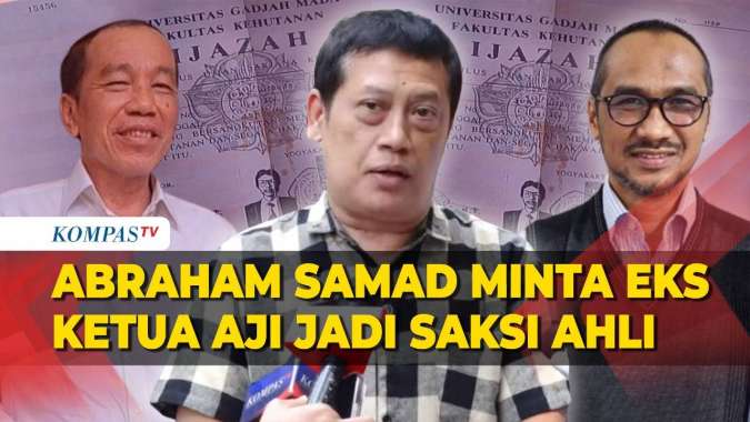 [FULL] Alasan Abraham Samad Minta Eks Ketua Aji jadi Saksi Ahli di Kasus Ijazah Jokowi