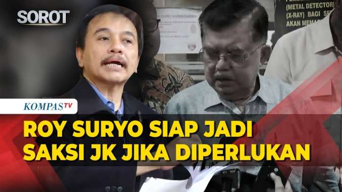 Bantah Terima Aliran Dana, Roy Suryo Siap Jadi Saksi Jusuf Kalla Jika ...