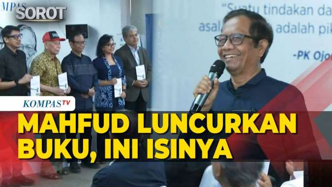 Mahfud Luncurkan Buku Berjudul "Pemikiran Hukum dan Politik Mahfud MD ...