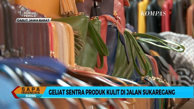 Yuk, Intip Cara Pembuatan Produk Tas Kulit Asal Garut!