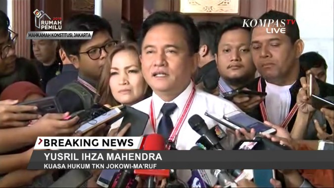 Yusril: Keterangan Agus Maksum Campur Aduk antara Saksi dengan Ahli