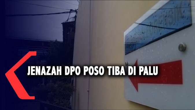 Jenazah DPO Poso Tiba di Palu