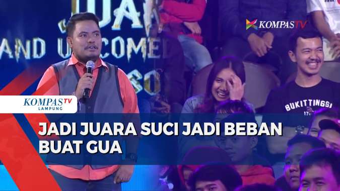 Stand Up RIgen Ceritakan Beban Jadi Juara SUCI Disambut Tawa Pecah Penonton
