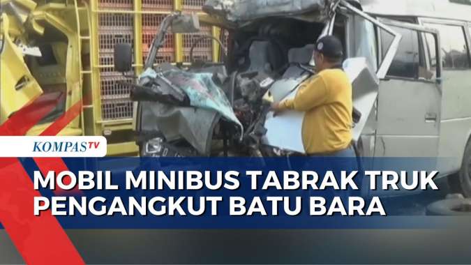 Kronologi Minibus Tabrak Truk di Tol Cipularang yang Sebabkan 2 meninggal dan 4 terluka