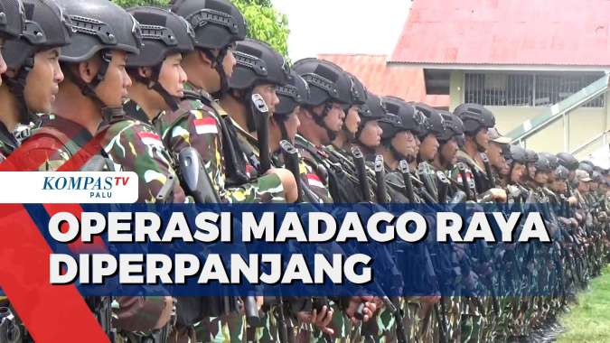 Operasi Madago Raya Di Sulawesi Tengah Diperpanjang